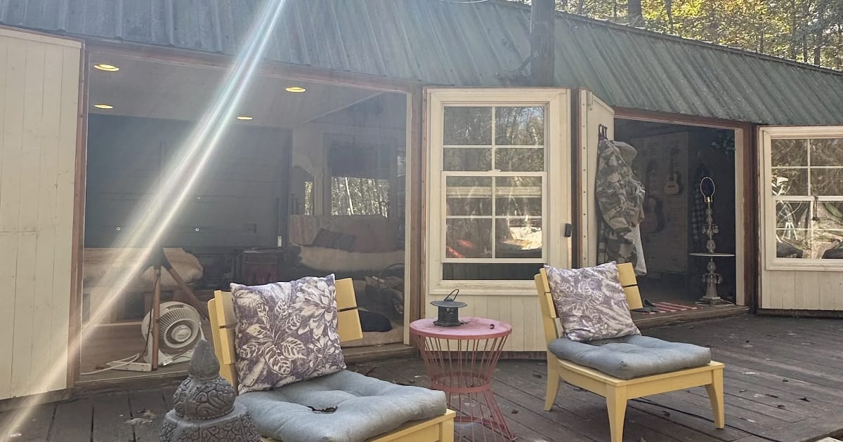 Living the Dream: Couple Sells Everything to Embrace Off-Grid Shed Life ...